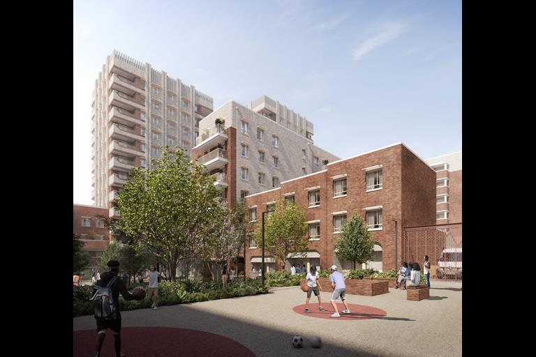 Levitt Bernstein and WR-AP’s New Cross estate regeneration scheme goes ...